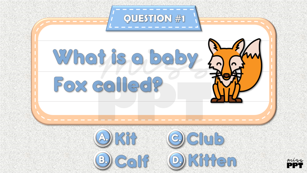 Animals Interactive PowerPoint Template - Miss PPT