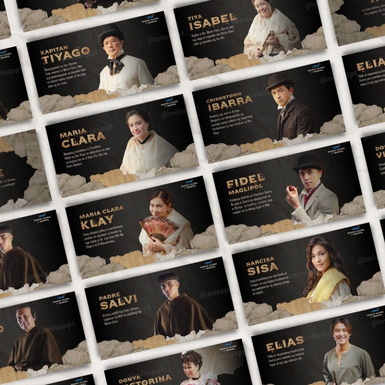 Maria Clara at Ibarra PowerPoint Template - Miss PPT