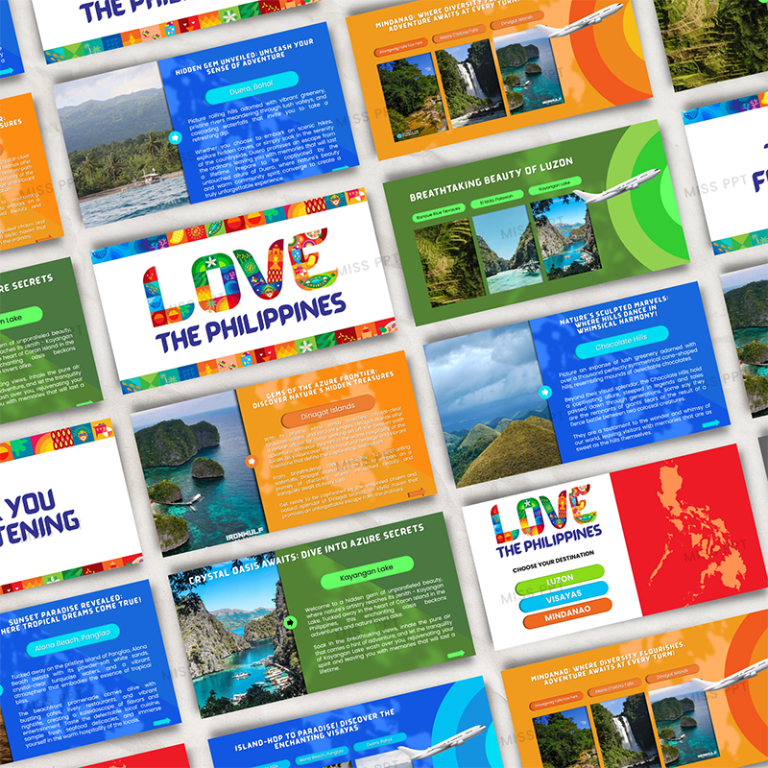 Love the Philippines PowerPoint Template - Miss PPT
